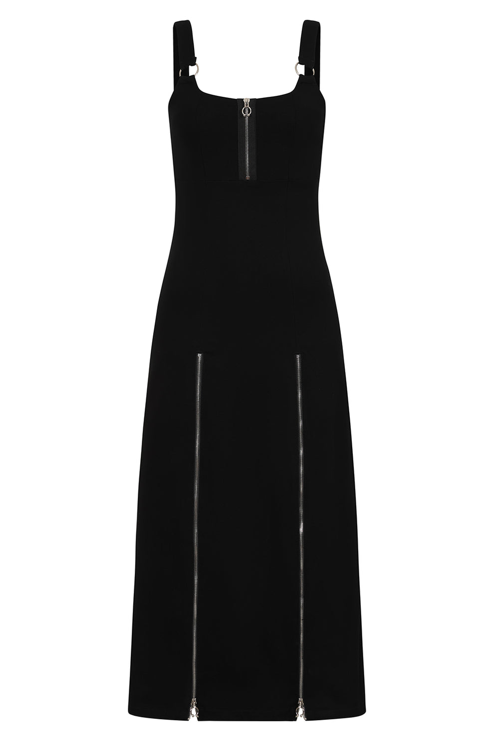 Malvolia Zipped Midi Dress – Banned Apparel