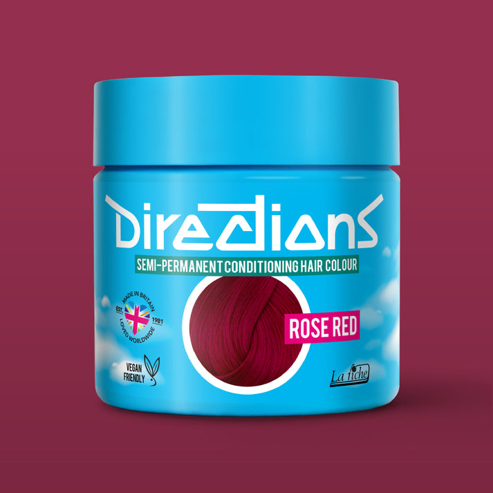 Rose Red Hair Dye - La Riche Directions | Kate's Clothing