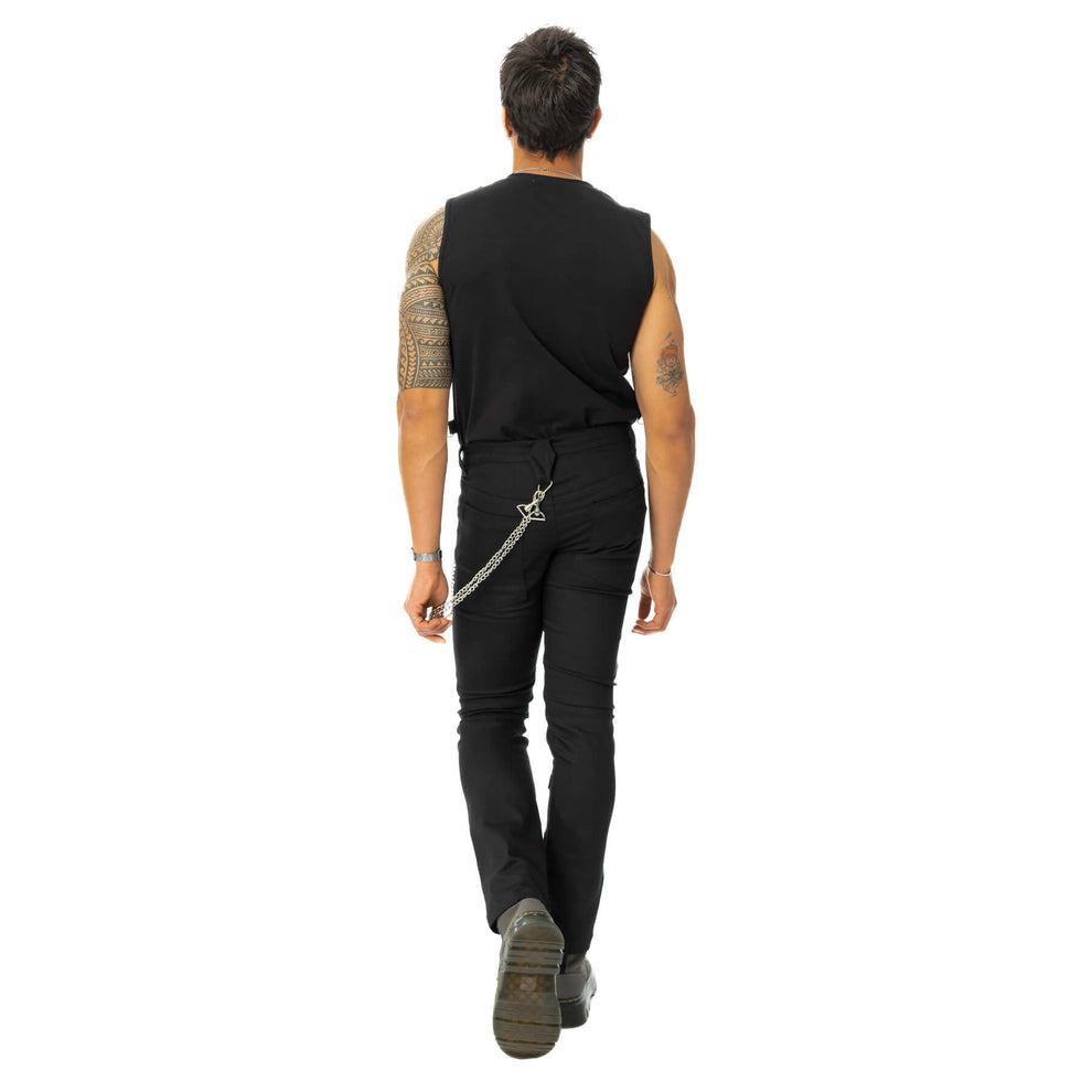 Poizen Industries Sanctified Sins Pants Black | Gothic Mens Trousers ...
