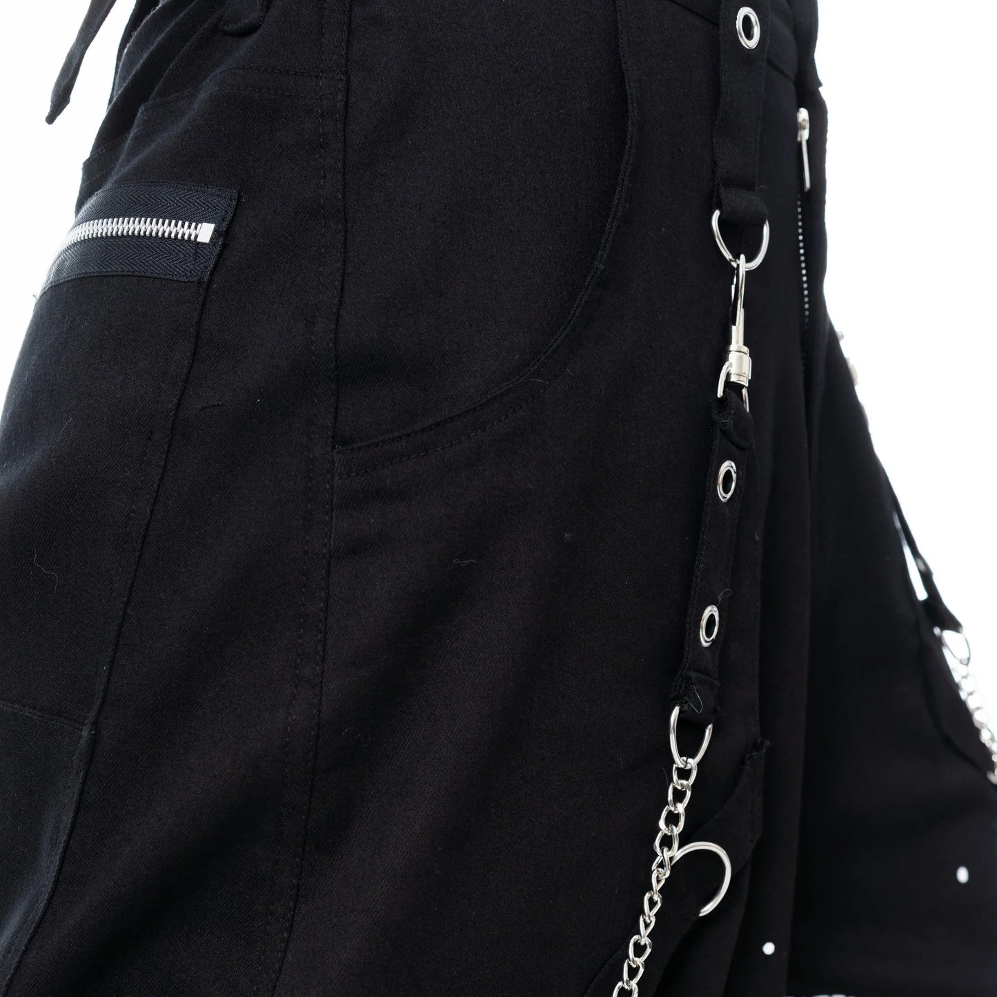 Poizen Industries Undead Pants | Unisex Gothic Skull Trousers